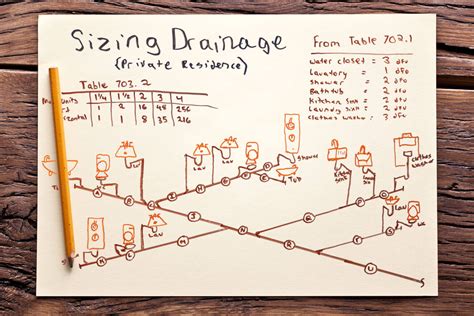 Drainage Fixture Units Chart