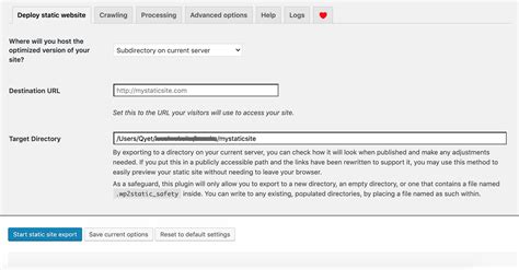 将wordpress全站静态化的插件wp2static主动生成html望才网