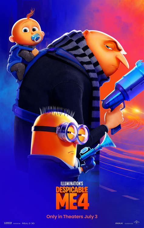 A New Poster For Despicable Me 4 Has Been Released