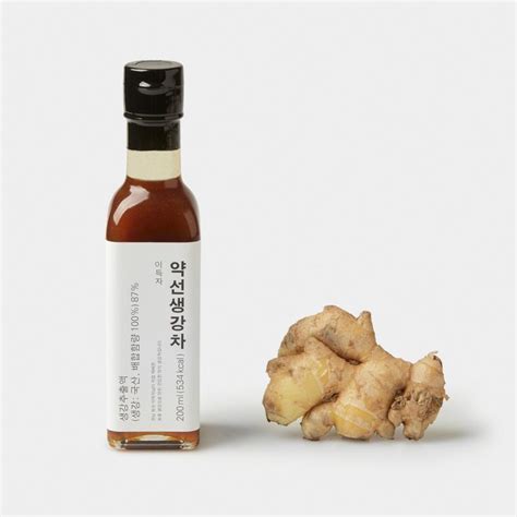 이득자 약선생강차 200ml 건강을 쉽게 그리팅