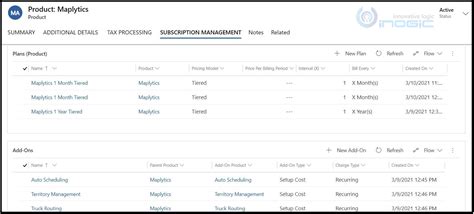 Manage Subscriptions Recurring Billing And Tax Calculations In Dynamics 365 Crm Power Apps In A