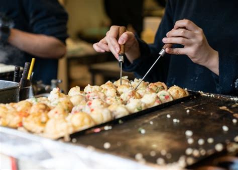 Takoyaki Octopus Balls Osakas Famous Street Food