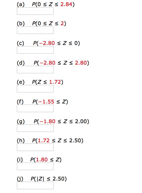 Solved Let Z Be A Standard Normal Random Variable And