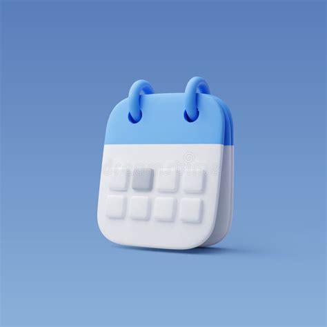 3d Vector Calender Assignment Time Management Workflow Planning