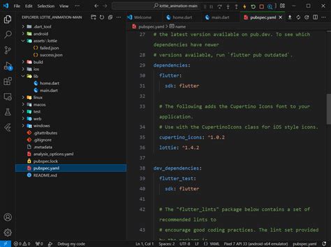 Panduan Menggunakan Lottie Di Flutter Baraja Coding