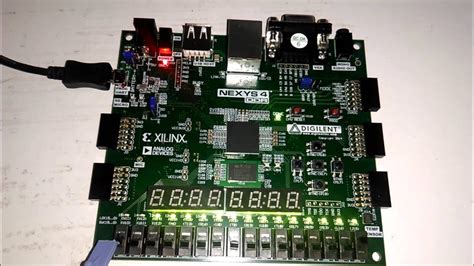 Nexys4 Ddr Led Bar Youtube