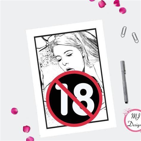 Sex Coloring Book Etsy