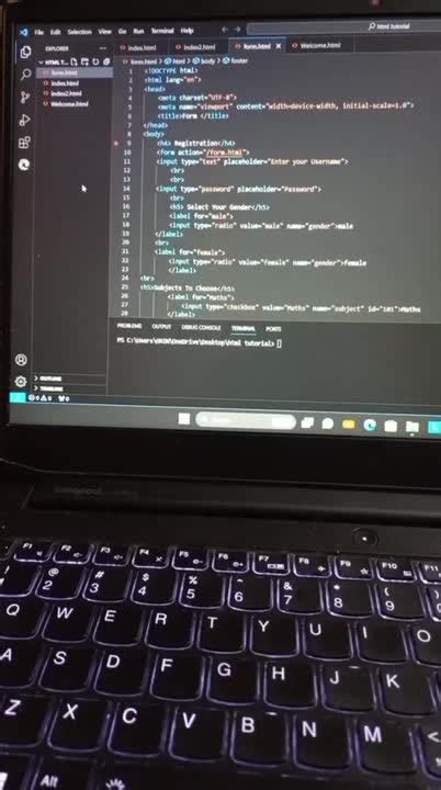 randeep singh on linkedin 🚀 just launched my first web form using html