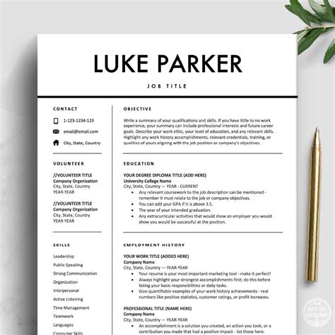 Chatgpt Write The Perfect Resume Example Prompts And Tips The Art Of Resume