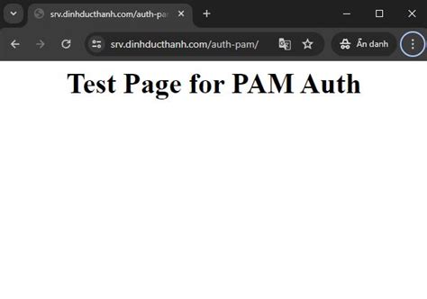 Cài đặt Apache2 Trên Ubuntu 2204 Basic Authentication Pam