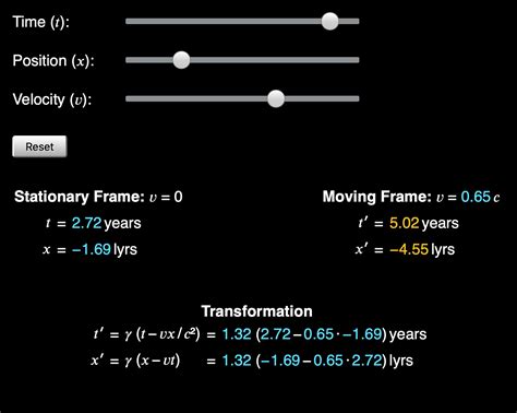 23 3 The Lorentz Transformation World Science U
