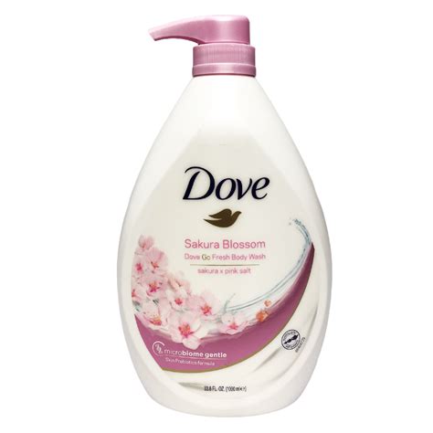 Dove Go Fresh Sakura Blossom Body Wash 1l Shopifull