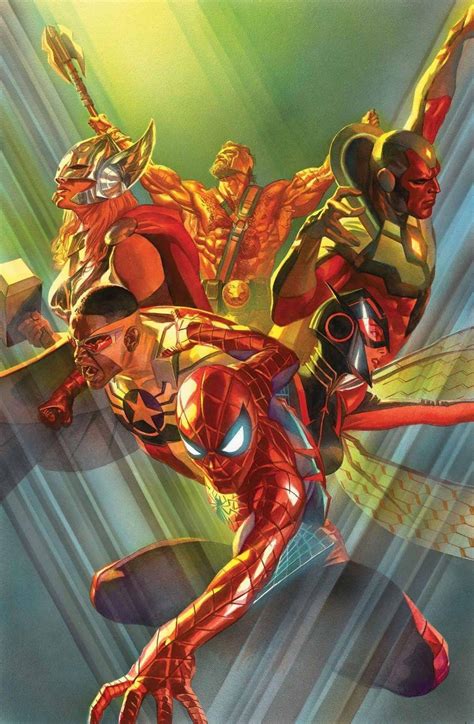 Avengers By Alex Ross R Marvel
