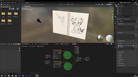 Animation How To Fix Distorted Image On A Plane With Double Face Blender Stack Exchange