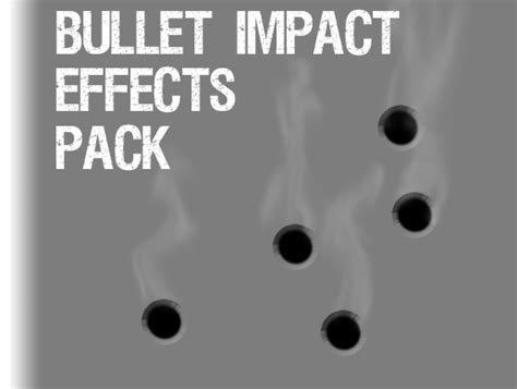 Bullet Impact Effects Pack Vfx Particles Unity Asset Store