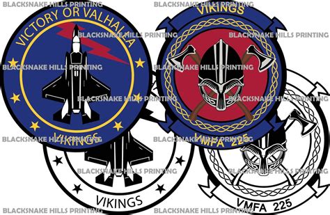 Vmfa 225 Patch Vector Files Svg Pdf Ai And Eps Formats Etsy