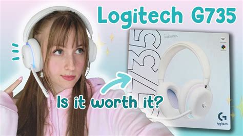 Logitech G735 Headset Unboxing Review☁️🌸 Youtube