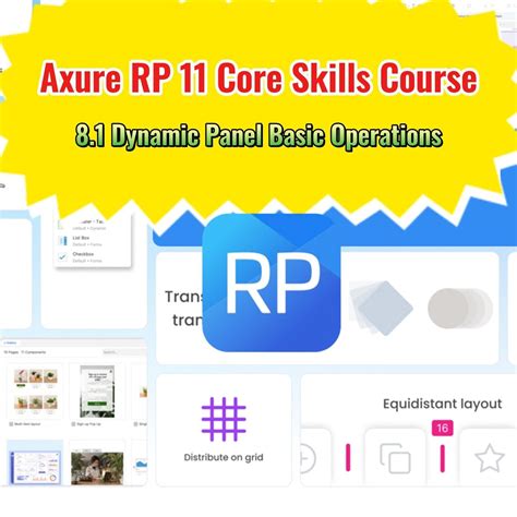axure rp 11 core skills course 8 1 dynamic panel basic operations