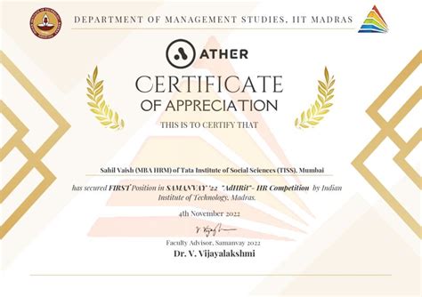 sahil vaish on linkedin hey all i m pleased to inform you that we have secured the first