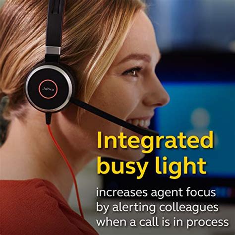 Jabra Evolve Ms Professional Wired Headset Mono Telephone Headset For Greater Productivity