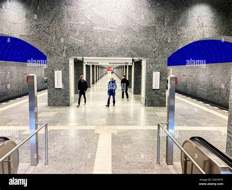 U Bahn Line U5 Stations Museum Insel Newly Build Part And Latest Extention Of Underground Line