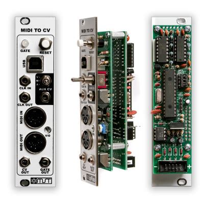 MST MIDI To CV Converter Module Released Synthrotek
