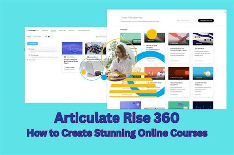 How To Create Stunning Online Courses With Articulate Rise