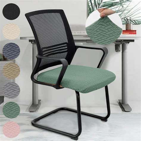 1ชิ้นแพ็คถักสิ่งทอลายทแยงหัวเข็มขัดยืดหยุ่นป้องกันฝุ่นเกมเก้าอี้สํานักงานปลอกหมอนอิงเก้าอี้สากล