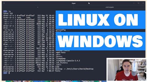 Linux On Windows Windows Subsystem For Linux Wsl Youtube