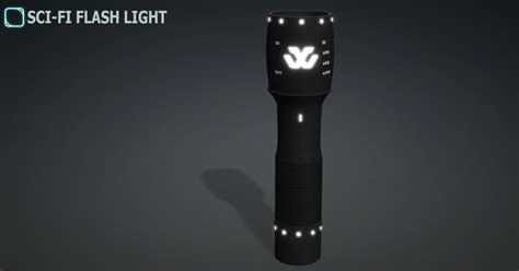 Sci Fi Flashlightw 3d Tools Unity Asset Store