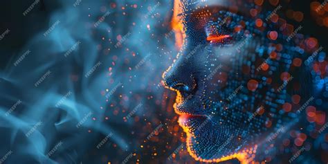 Premium Photo Vivid 3d Animation Showcasing Neural Network Chatbot Ai Deep Learning Model