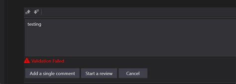 Unable To Leave Inline Comment On Some Lines Issue Github VisualStudio GitHub