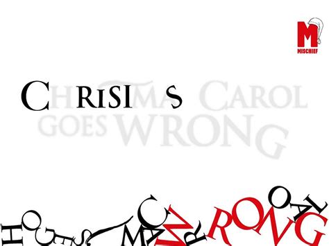 Christmas Carol Goes Wrong At Festival Theatre Edinburgh Edinburgh