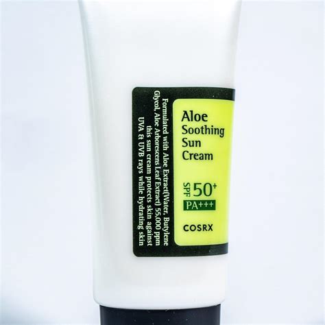 Cosrx Aloe Soothing Sun Cream Spf50 Pa 50ml Online In Australia