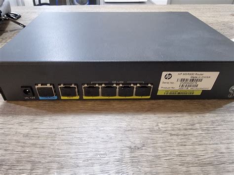 HP MSR930 Wired Router Industrial Computers Tech Office Business Technology On Carousell