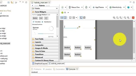 Cara Membuat Project Baru Android Eclipse Membuat Button Youtube