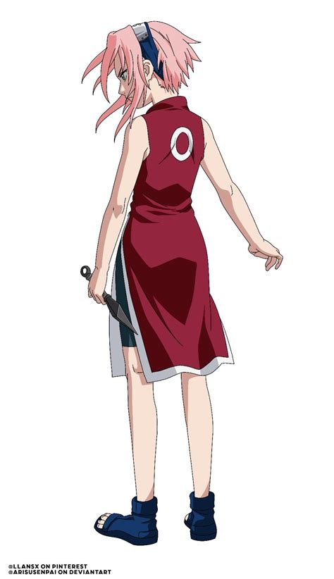 Sakura Haruno Chunin Exams Render Png Desenho Rosto Feminino Sakura