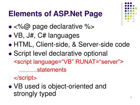 PPT ASP Net Web Server PowerPoint Presentation Free Download ID 6300050