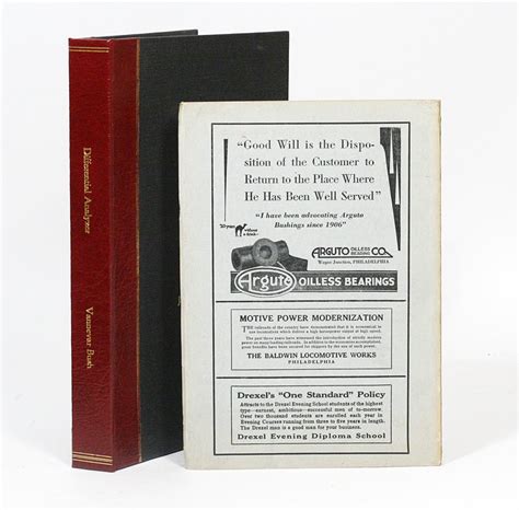 The Differential Analyzer A New Machine For Solving Differential