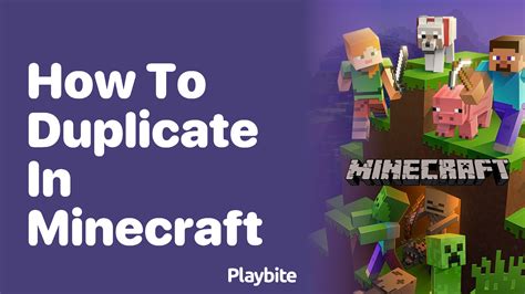 How To Duplicate In Minecraft Playbite