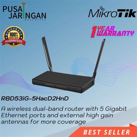 Promo Mikrotik Rbd53ig 5hacd2hnd Hap Ac3 5 Port Gigabit Dual Band Router Diskon 23 Di Seller