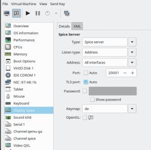 KVM Qemu VMs With A Multi Screen Spice Console I Overview Over Local And Remote Access