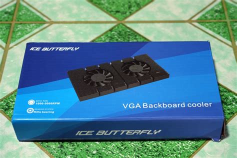 GPU Backplane Radiator Cooler For Graphics Cards Computers Tech