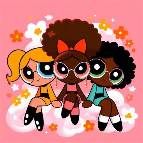 3 Powerpuff Black Girls Etsy Cute Drawings Hello Kitty Iphone