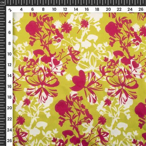 Polyester Exclusive Edition Floral Digital Print Modal Satin Fabric