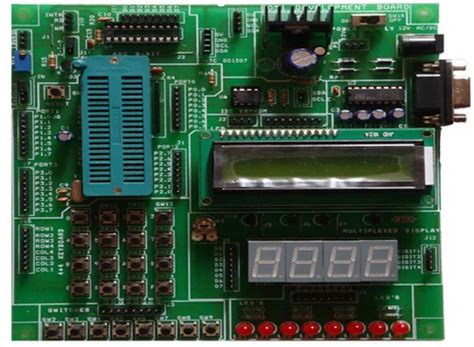 89C51 Development Board Ver 2 With LCD and 7 Seg. at best price in Madurai