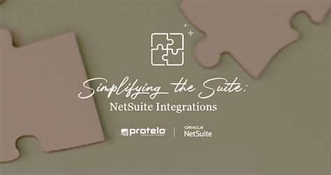 Simplifying The Suite NetSuite Integrations