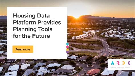 Housing Data Platform Provides Planning Tools For The Future Ardc