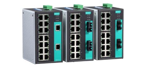 Moxa Unmanaged Ethernet Swtich EDS 316 Series 16 Port Unmanaged Ethernet Switches