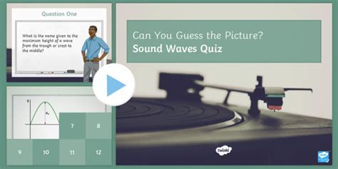 Sound Waves PowerPoint Quiz PowerPoint Teacher Made